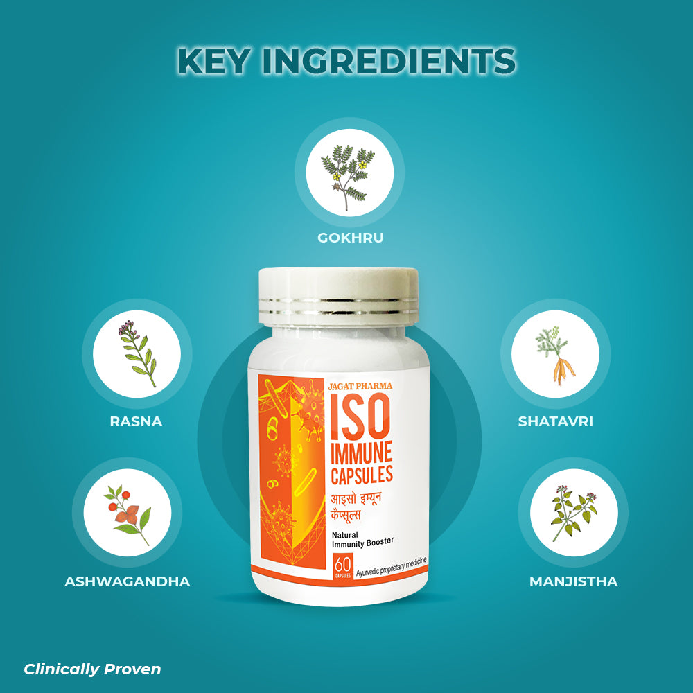 ISO Immune - Natural Immunity Booster Capsules – Jagat Pharma
