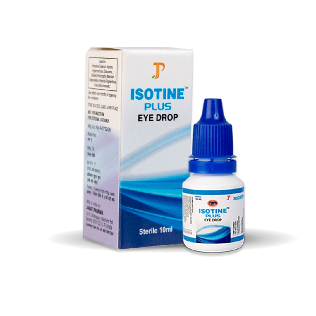 Isotine Plus Eye Drops: Ayurvedic Eye Drops For Blurry Vision ...